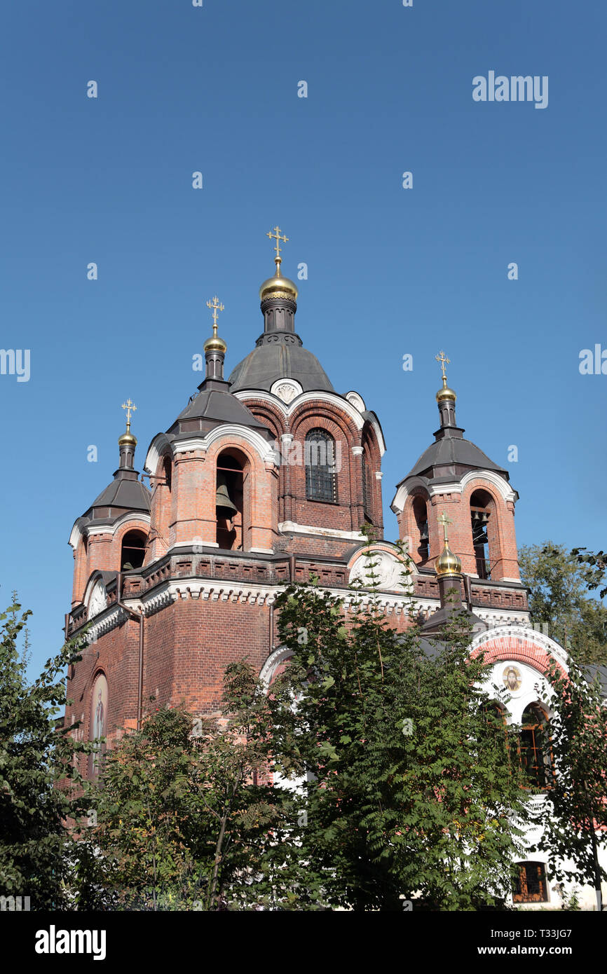 church in the daytime on sky background Stock Photo - Alamy
