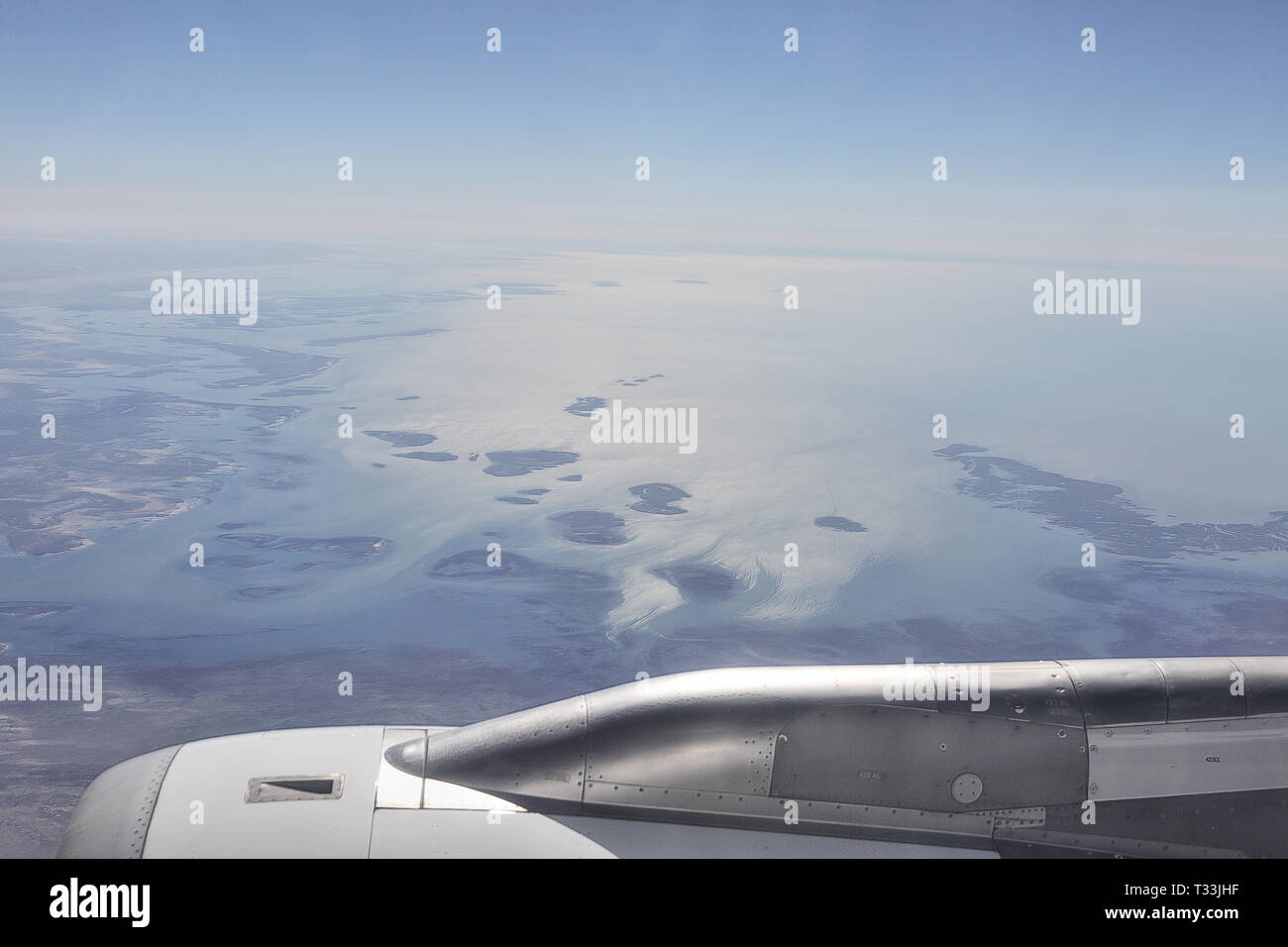 Caspian sea aerial hi-res stock photography and images - Alamy