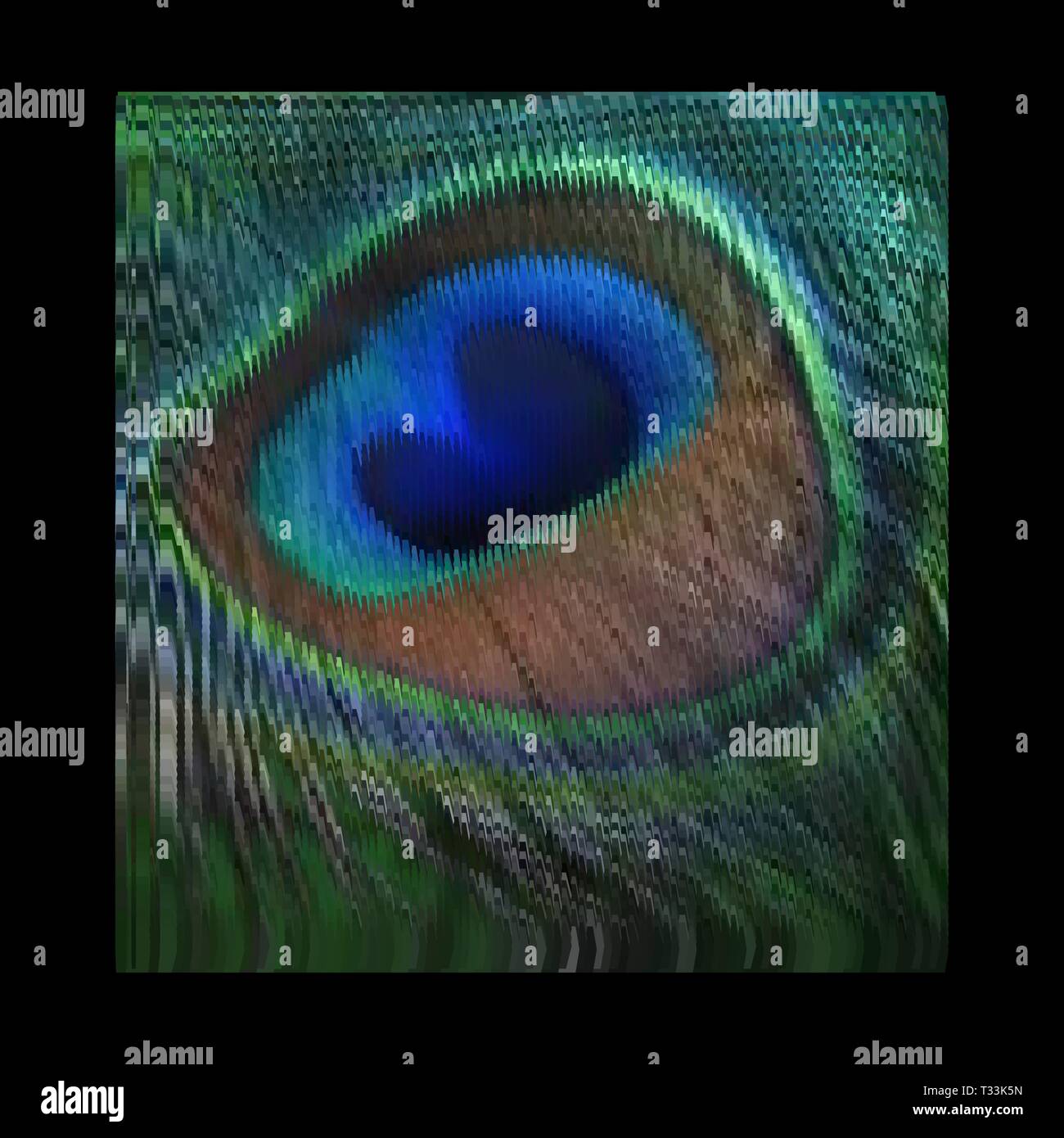 Colorful abstract neon shapes. Abstract Futuristic Wallpaper ...