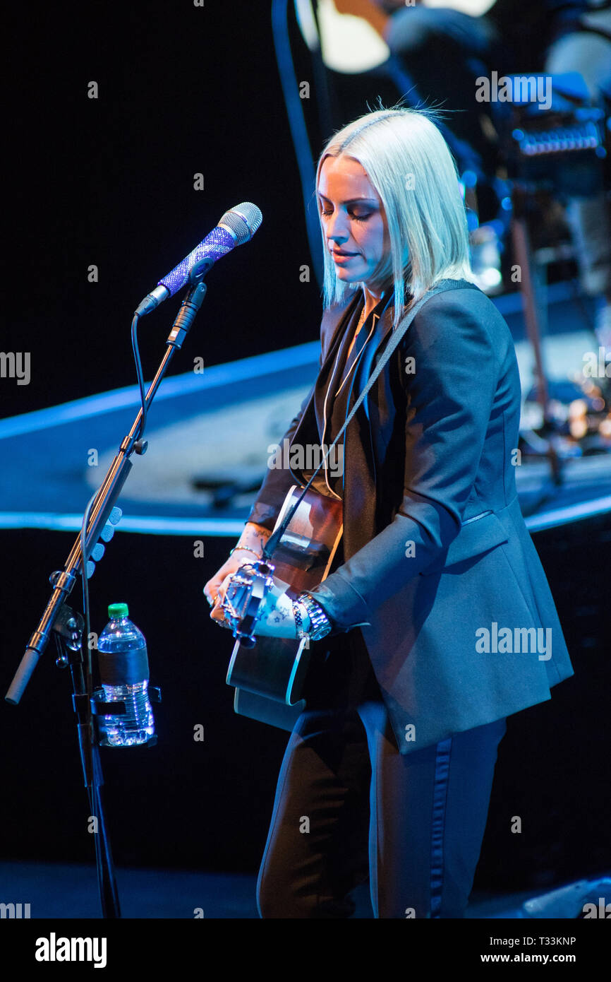 Milan Italy. 05 April 2019. The Scottish singer/songwriter AMY ...