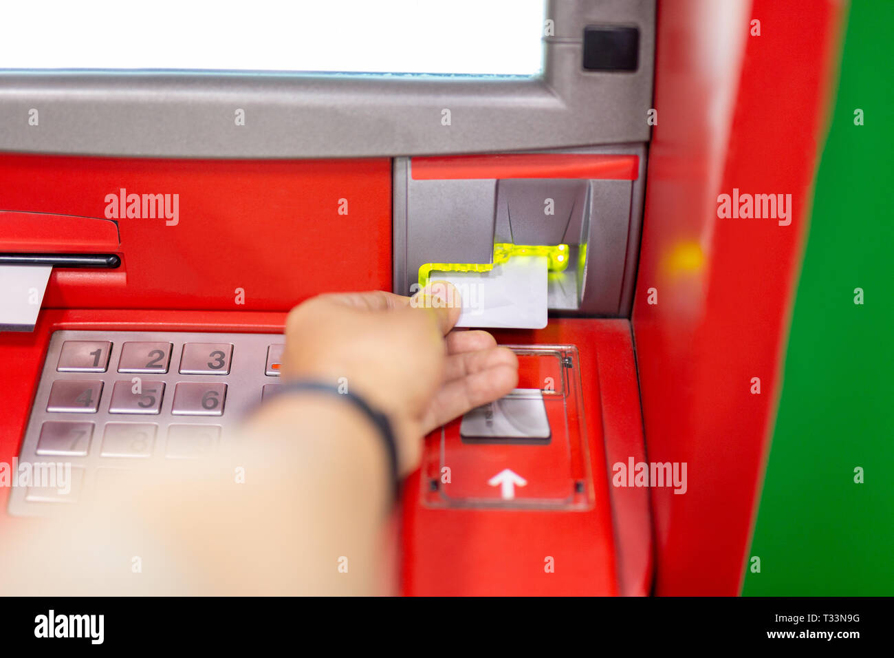 Atm check hi-res stock photography and images - Alamy