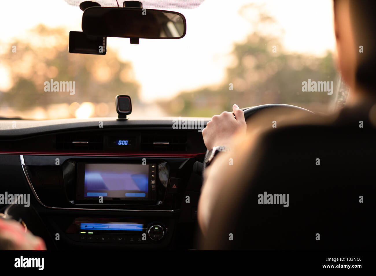View steering wheel board hi-res stock photography and images - Alamy