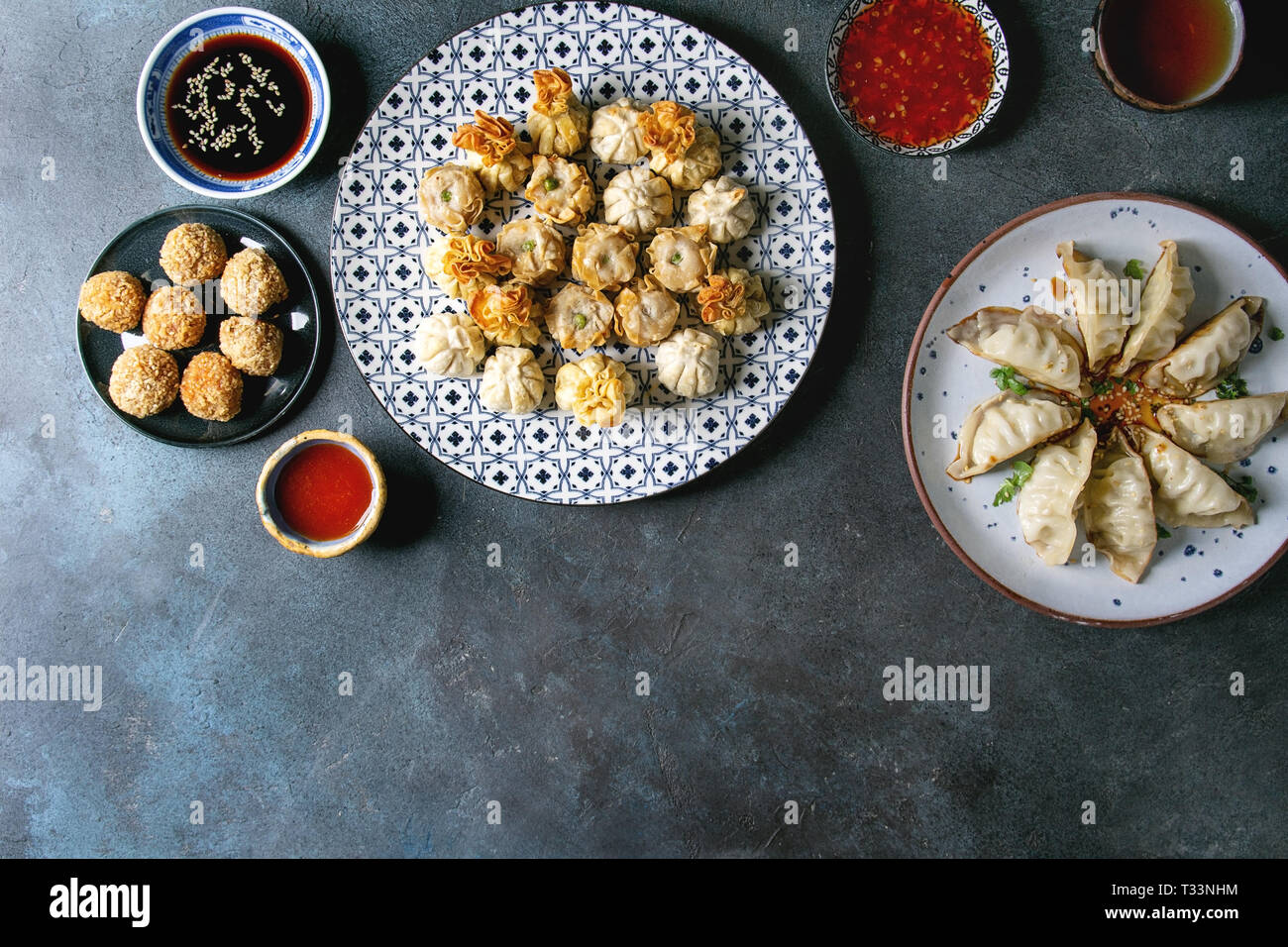 Dim sum party set Stock Photo - Alamy