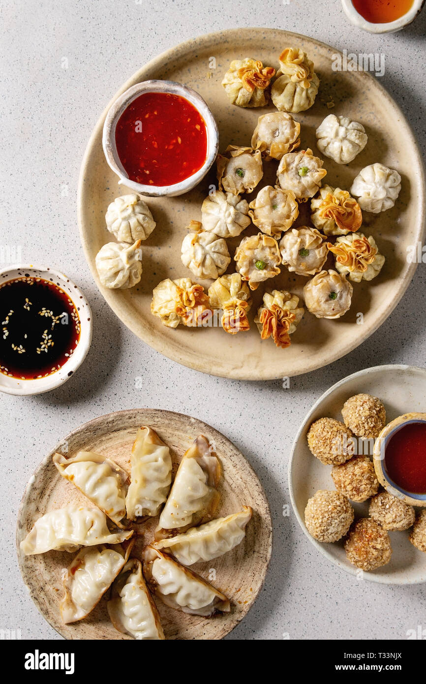 Dim sum party set Stock Photo - Alamy