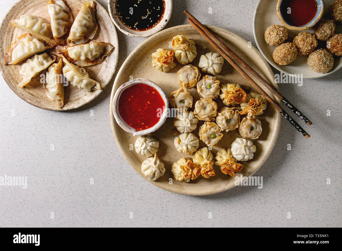 Dimsum overhead hi-res stock photography and images - Alamy