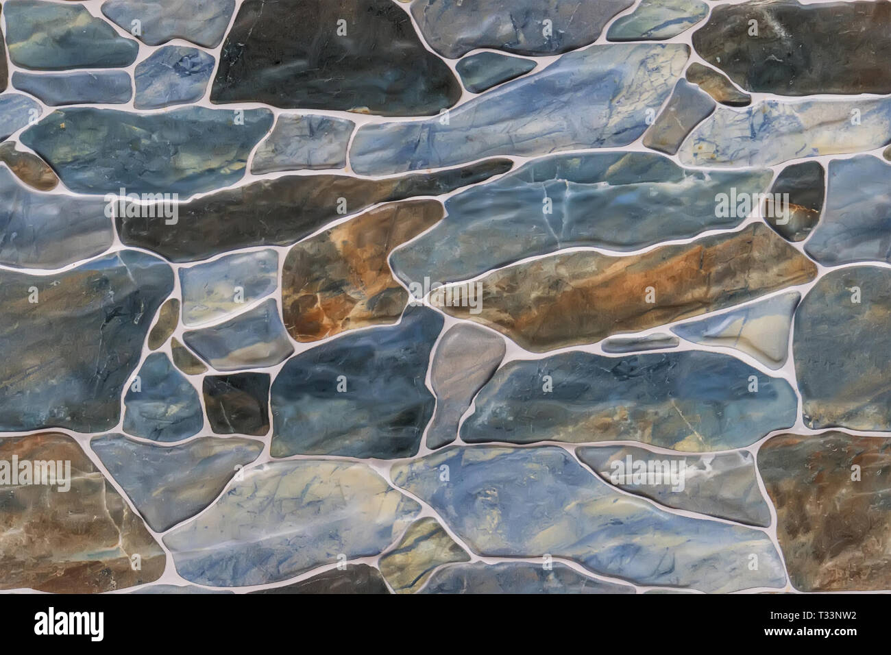 seamless ashlar stone wall texture background. textured wall. finish ...