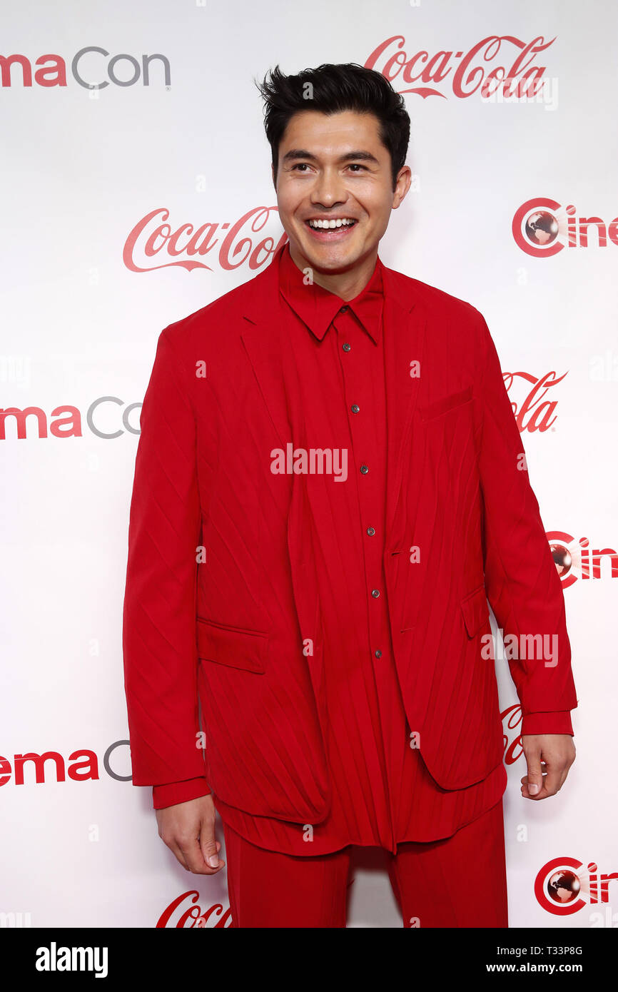 April 4, 2019 - Las Vegas, NV, USA - LAS VEGAS - APR 4: Henry Golding ...