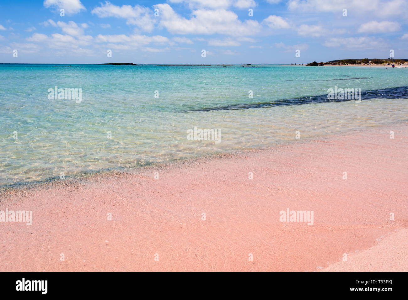 Crete Pink Beach High Resolution Stock Photography and Images - Alamy