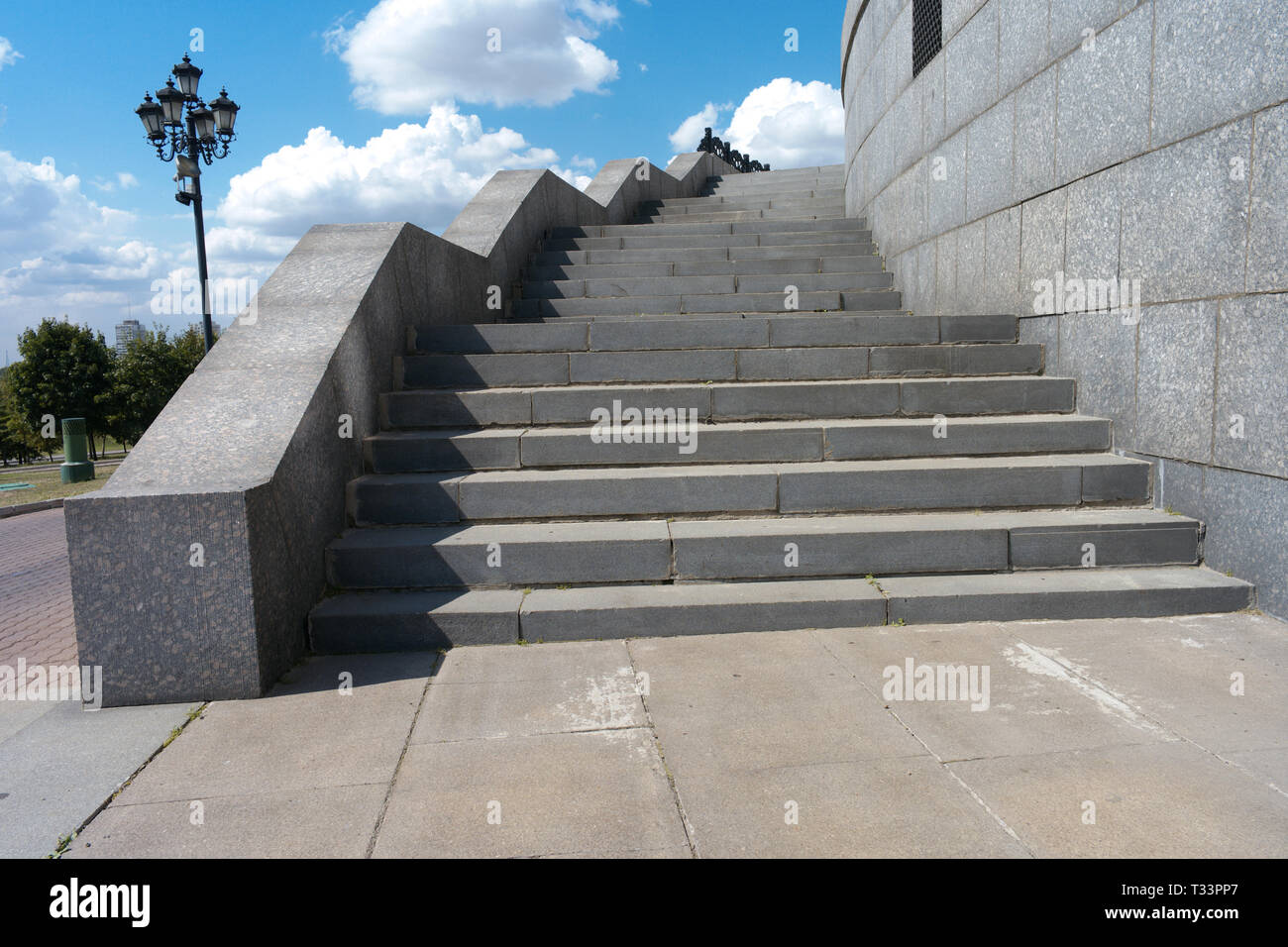Marble Stairs at Day Stock Photo - Alamy
