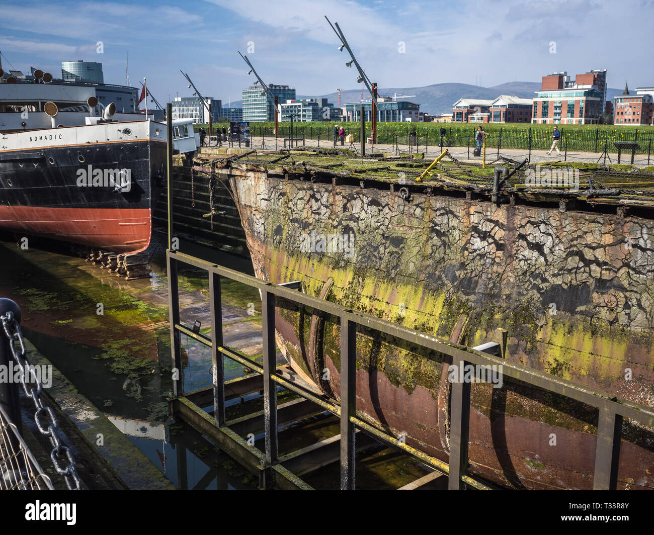 Dock in belfast harbour hi-res stock photography and images - Alamy