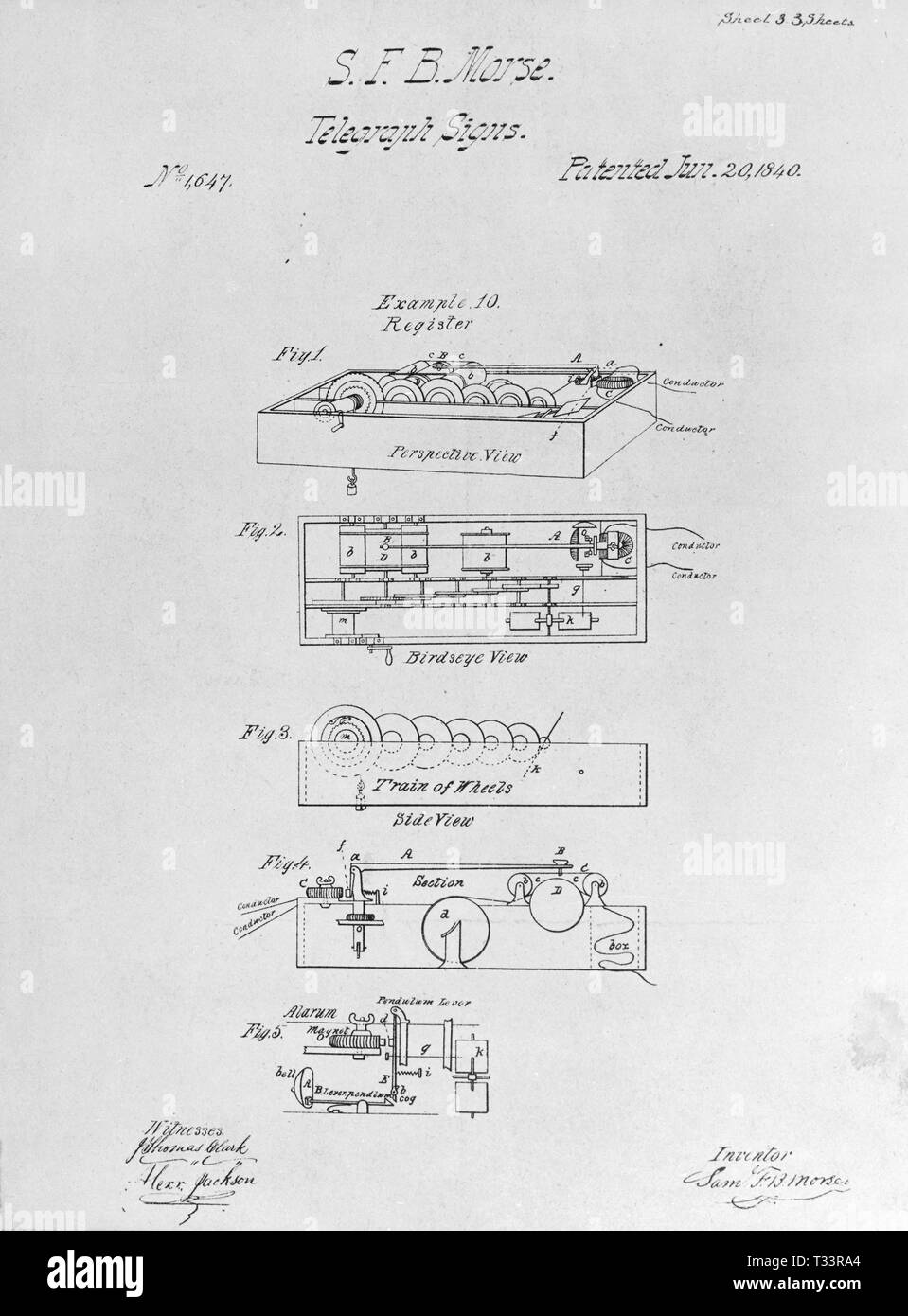 SAMUEL MORSE (1791-1872) - INVENTOR DEL TELEGRAFO Y DEL CODIGO MORSE ...