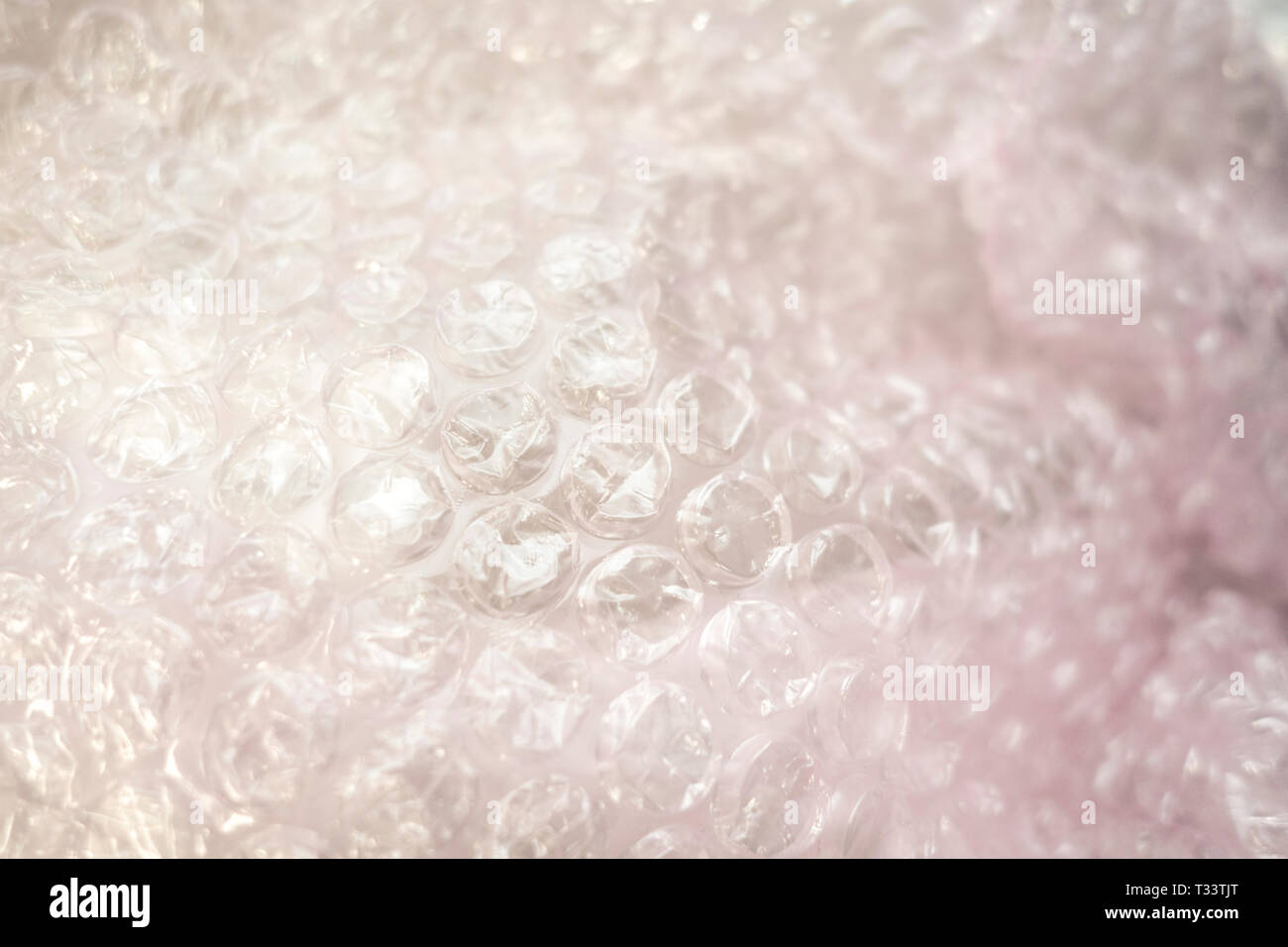 Pink plastic wrap hi-res stock photography and images - Alamy