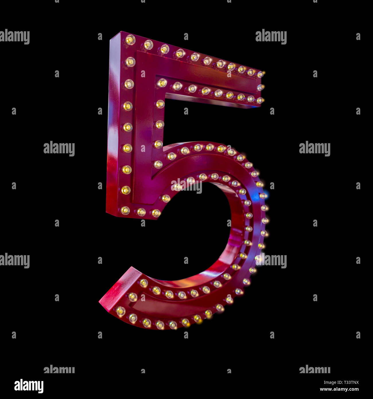 Neon Light Alphabet Character Font High Resolution Stock Photography ...