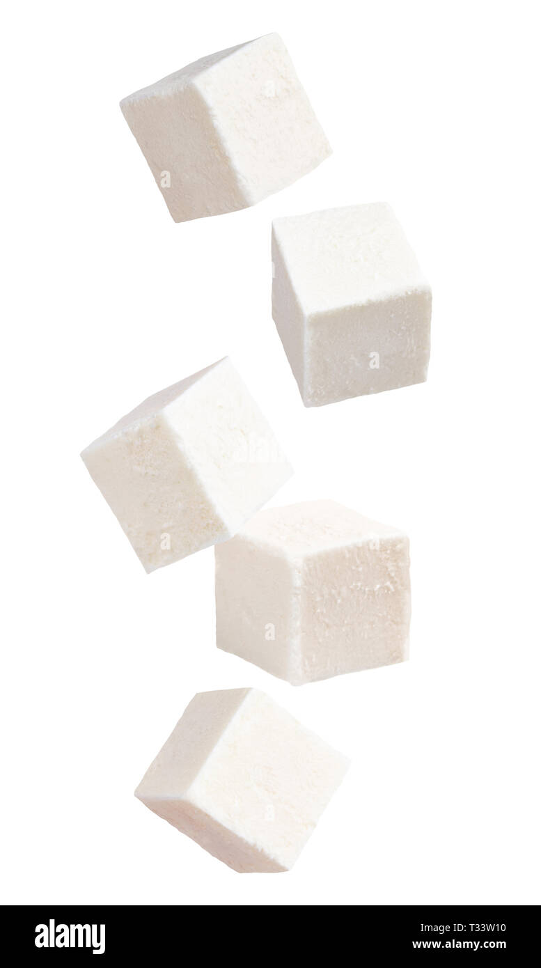 Cheese cubes cutout hi-res stock photography and images - Alamy