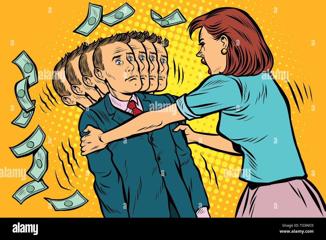Exploitation vector vectors hi-res stock photography and images - Alamy