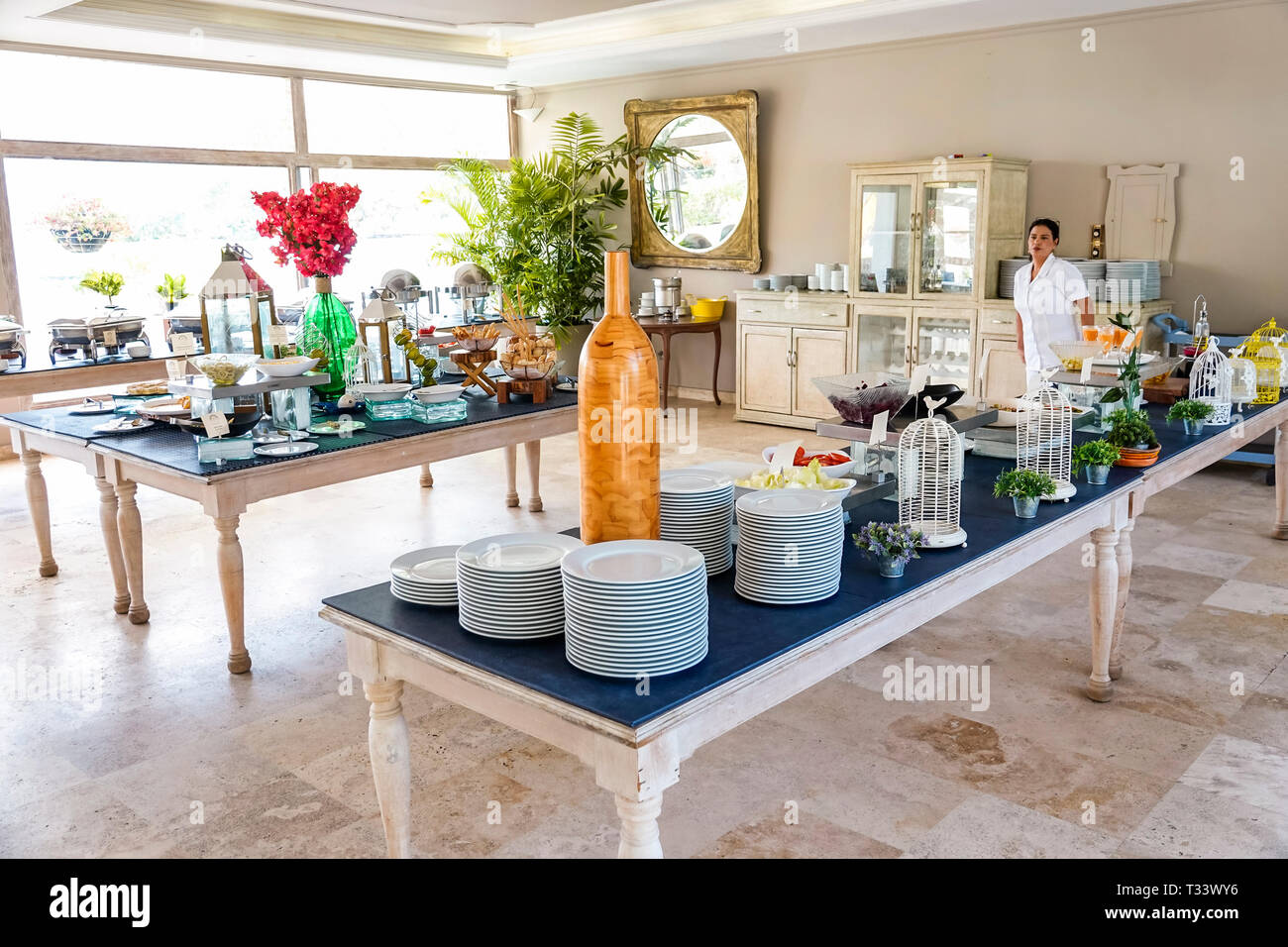Cartagena Colombia,Bocagrande,Hotel Caribe,hotel,buffet lunch ...