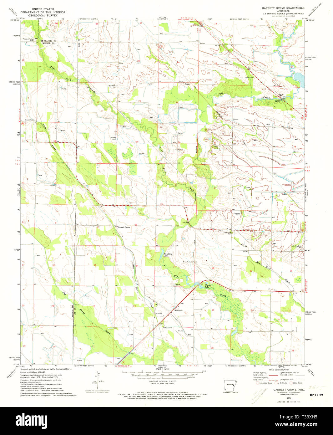 Garrett map hi-res stock photography and images - Alamy