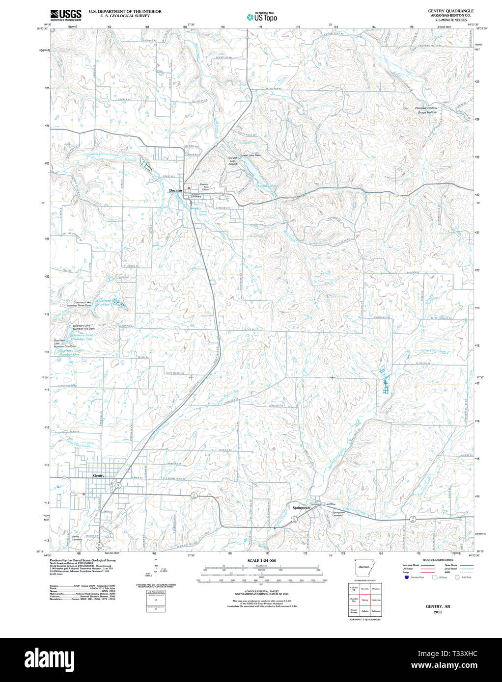 Map of gentry hi-res stock photography and images - Alamy