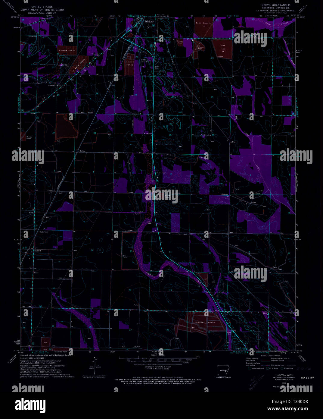 Keevil map hi-res stock photography and images - Alamy