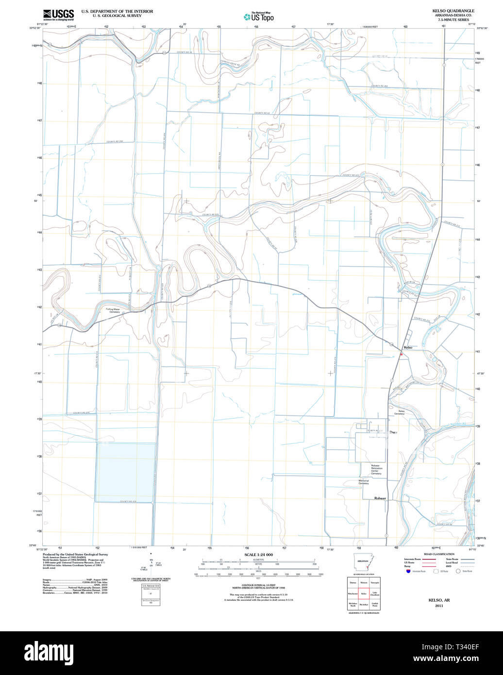 Kelso map hi-res stock photography and images - Alamy