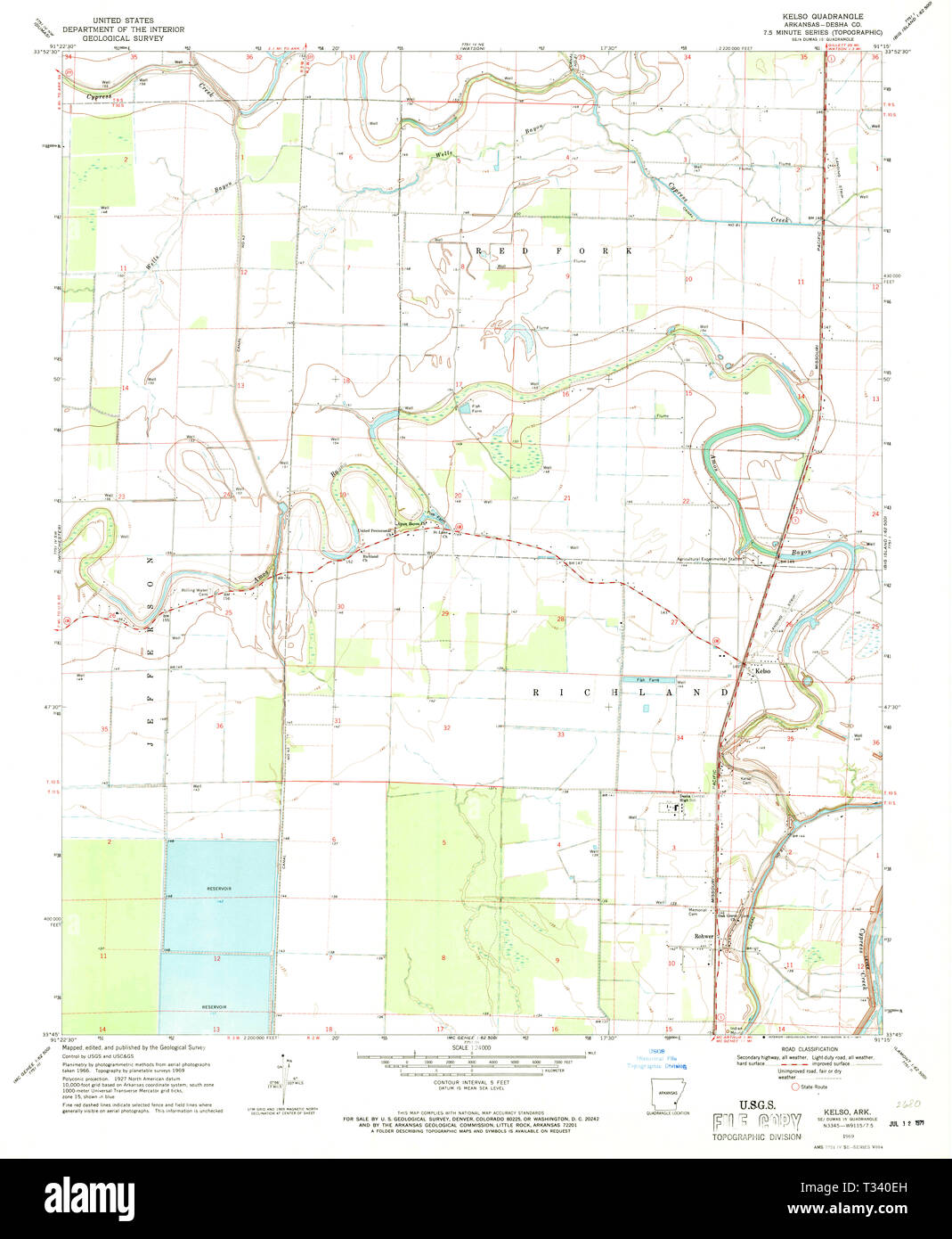 Map of kelso hi-res stock photography and images - Alamy