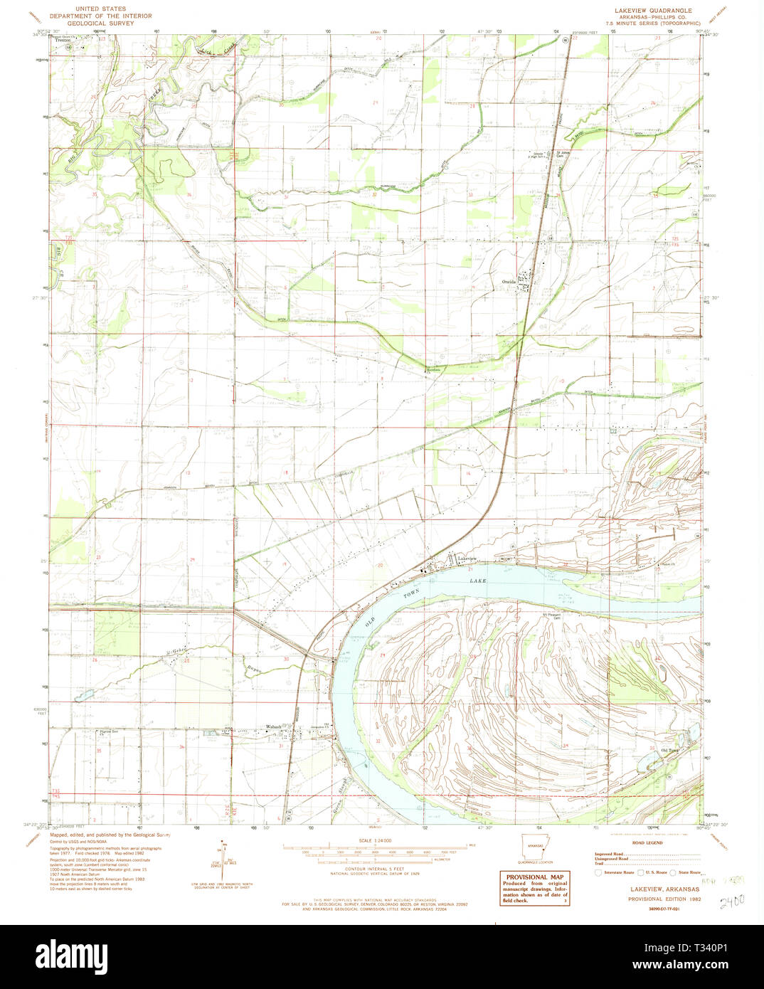 Lakeview map hi-res stock photography and images - Alamy