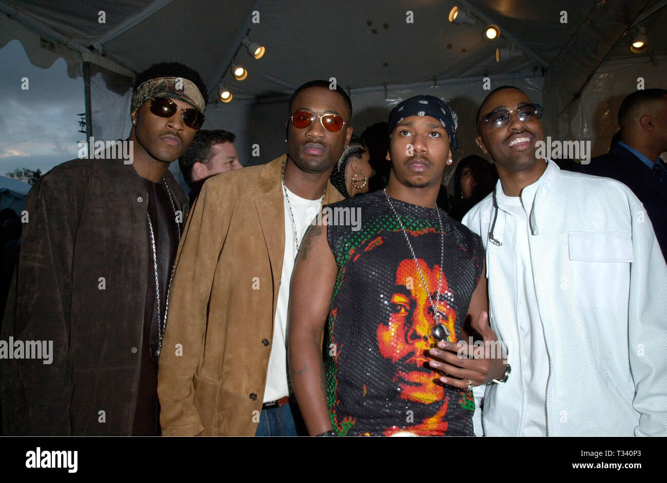 LOS ANGELES, CA. February 28, 2001: Soul group 112 at the 15th Annual ...