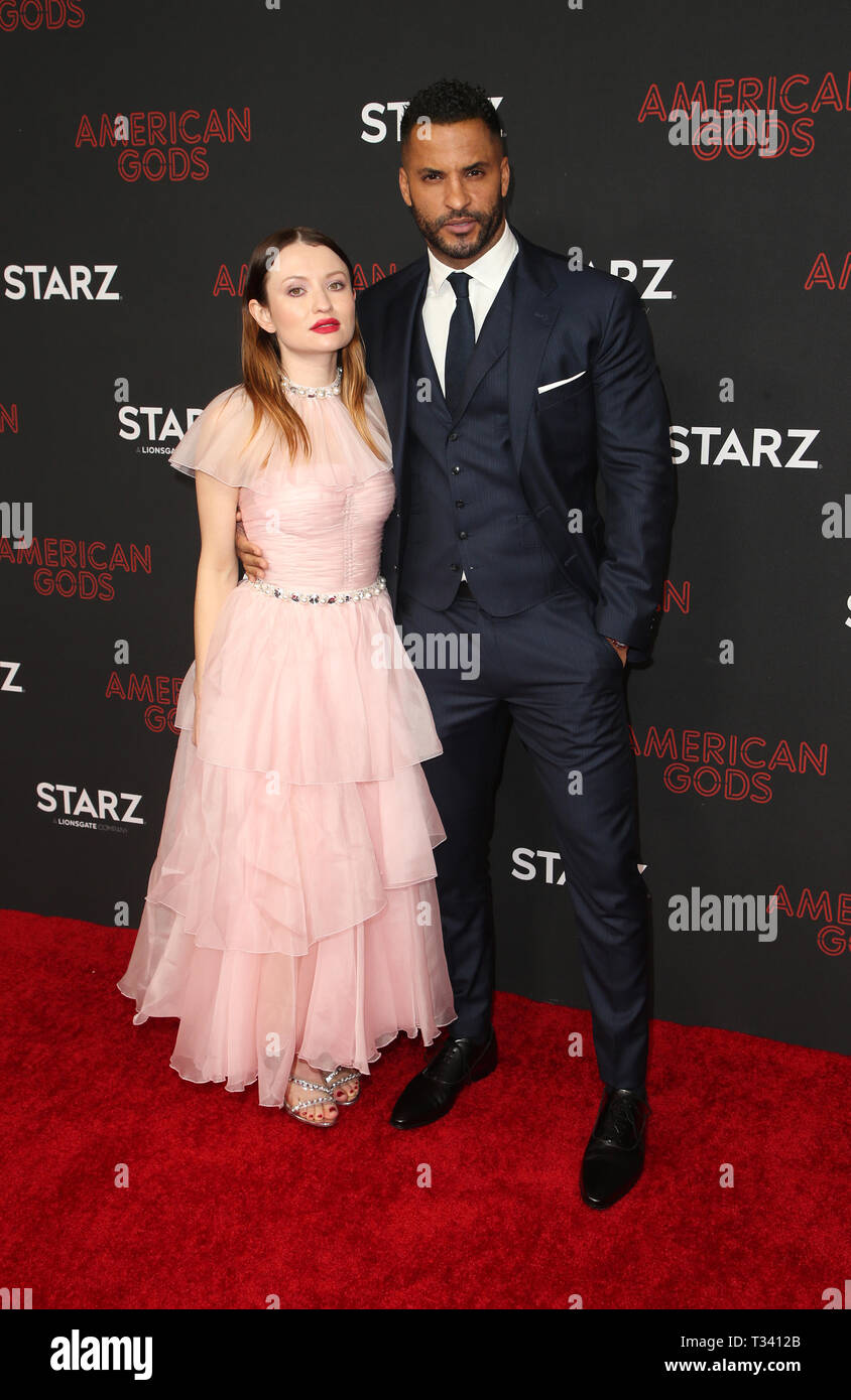 Premiere Of STARZ's "American Gods" Season 2 Featuring: Emily Browning ...