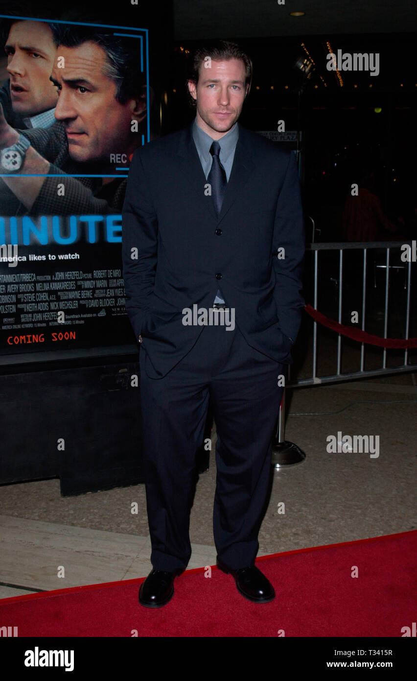 LOS ANGELES, CA. March 01, 2001: Actor EDWARD BURNS at the Los Angeles ...