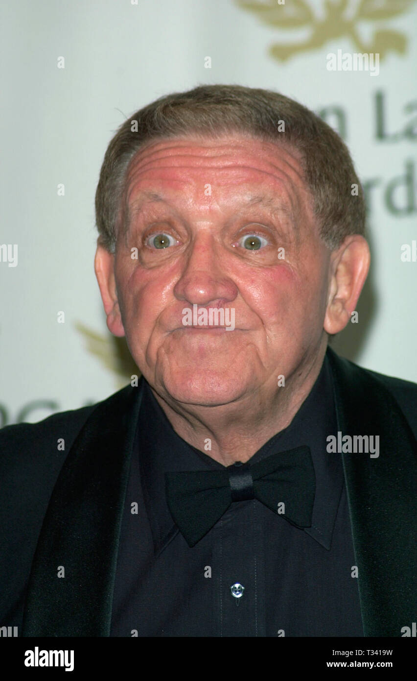 LOS ANGELES, CA. March 03, 2001: Actor GEORGE LINDSEY at the Producers ...