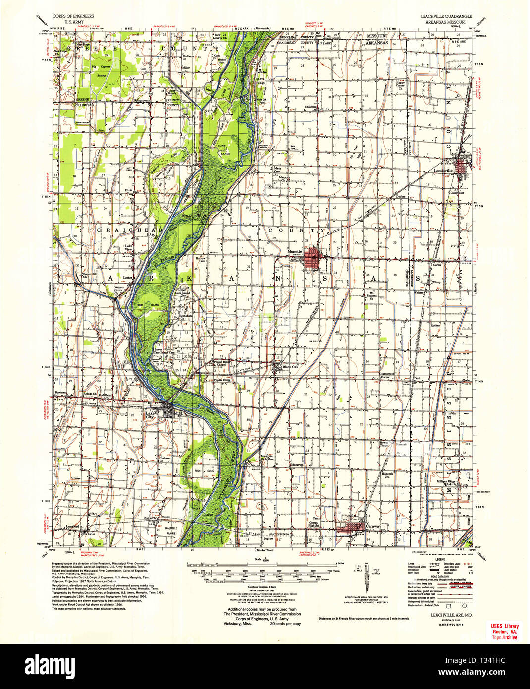Leachville map hi-res stock photography and images - Alamy