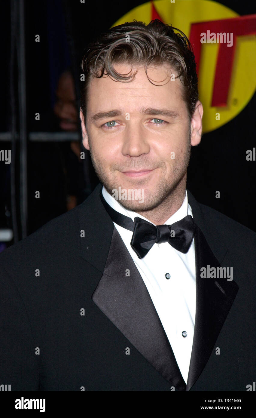 LOS ANGELES, CA. March 11, 2001: Actor RUSSELL CROWE at the 7th Annual ...