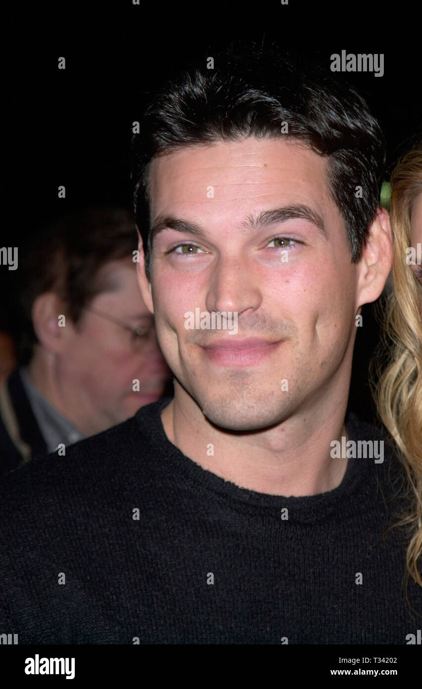 LOS ANGELES, CA. March 12, 2001: Actor EDDIE CIBRIAN at the Los Angeles ...