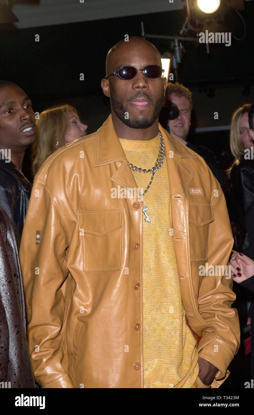 LOS ANGELES, CA. March 13, 2001: Rapper/actor DMX at the Los Angeles ...