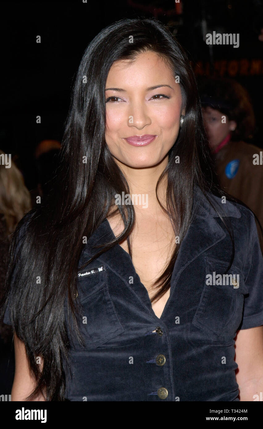 LOS ANGELES, CA. March 13, 2001: Actress KELLY HU at the Los Angeles ...