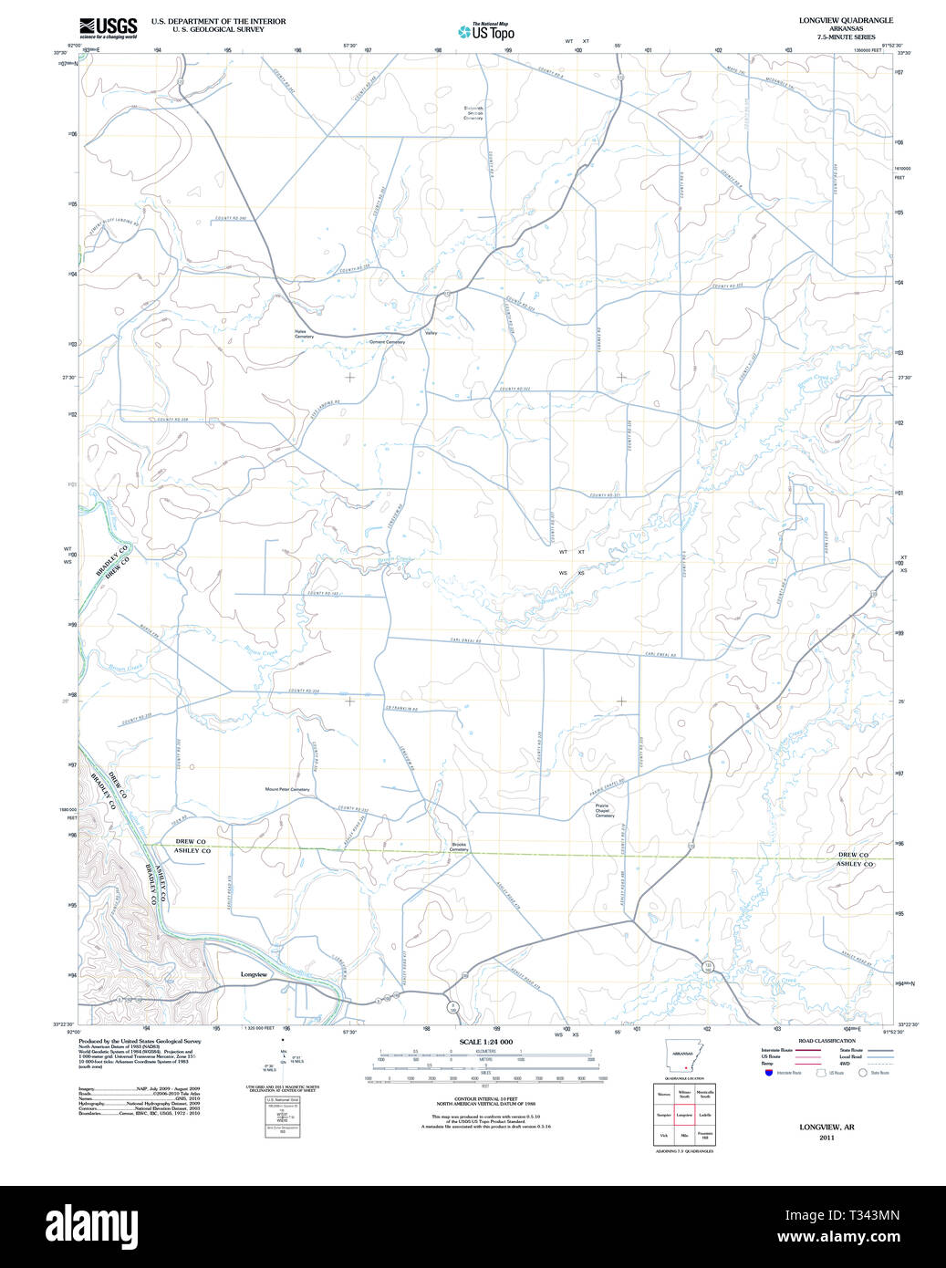Longview map hi-res stock photography and images - Alamy