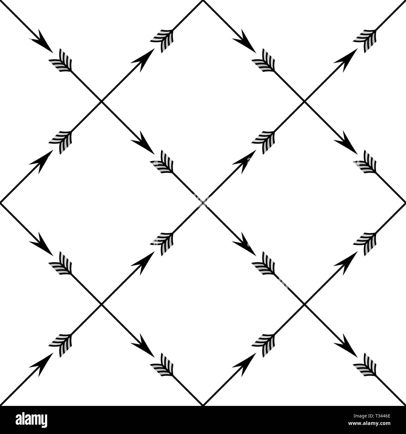 Native american bow and arrows Black and White Stock Photos & Images ...