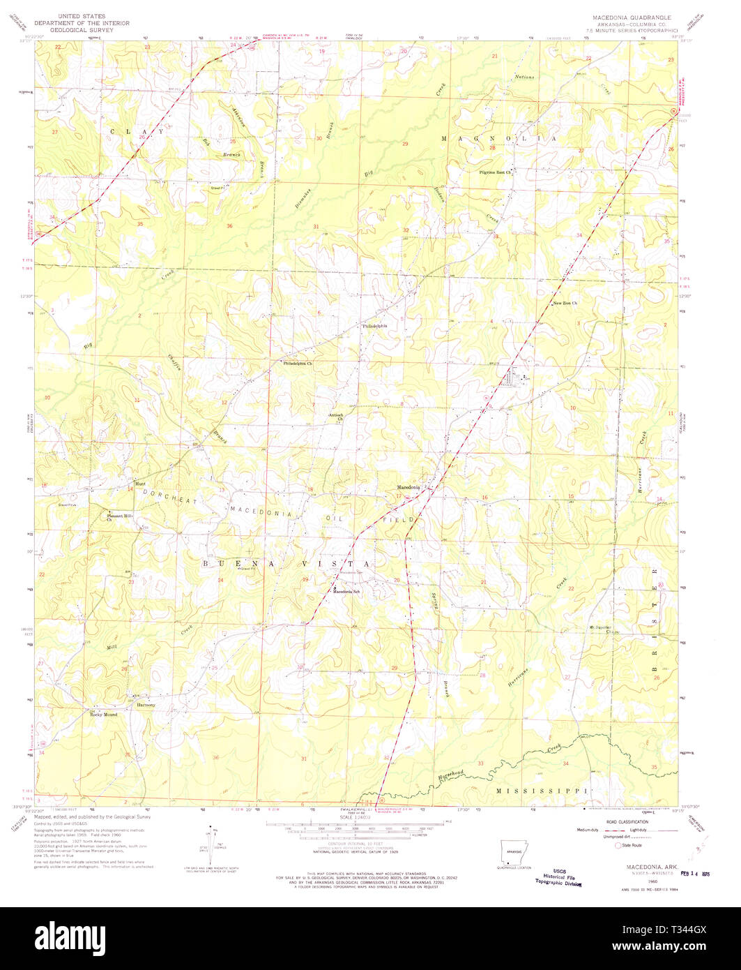Historical map of macedonia Cut Out Stock Images & Pictures - Alamy