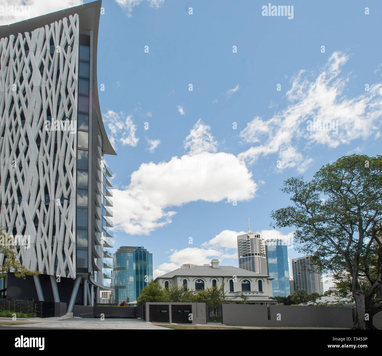 Old new architecture brisbane queensland hi-res stock photography and ...