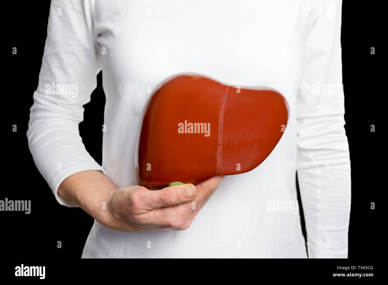 Person with liver disease hi-res stock photography and images - Alamy