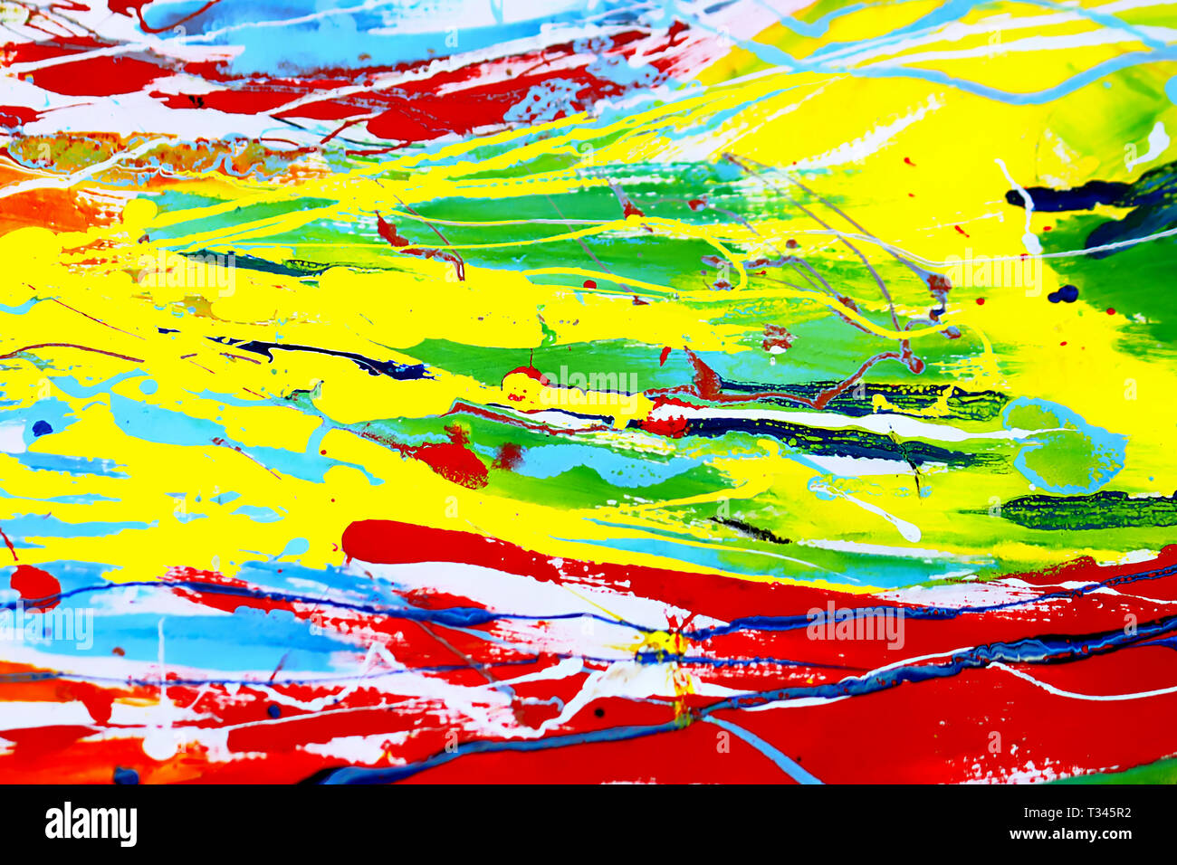 abstract oil paint colorful background Stock Photo - Alamy