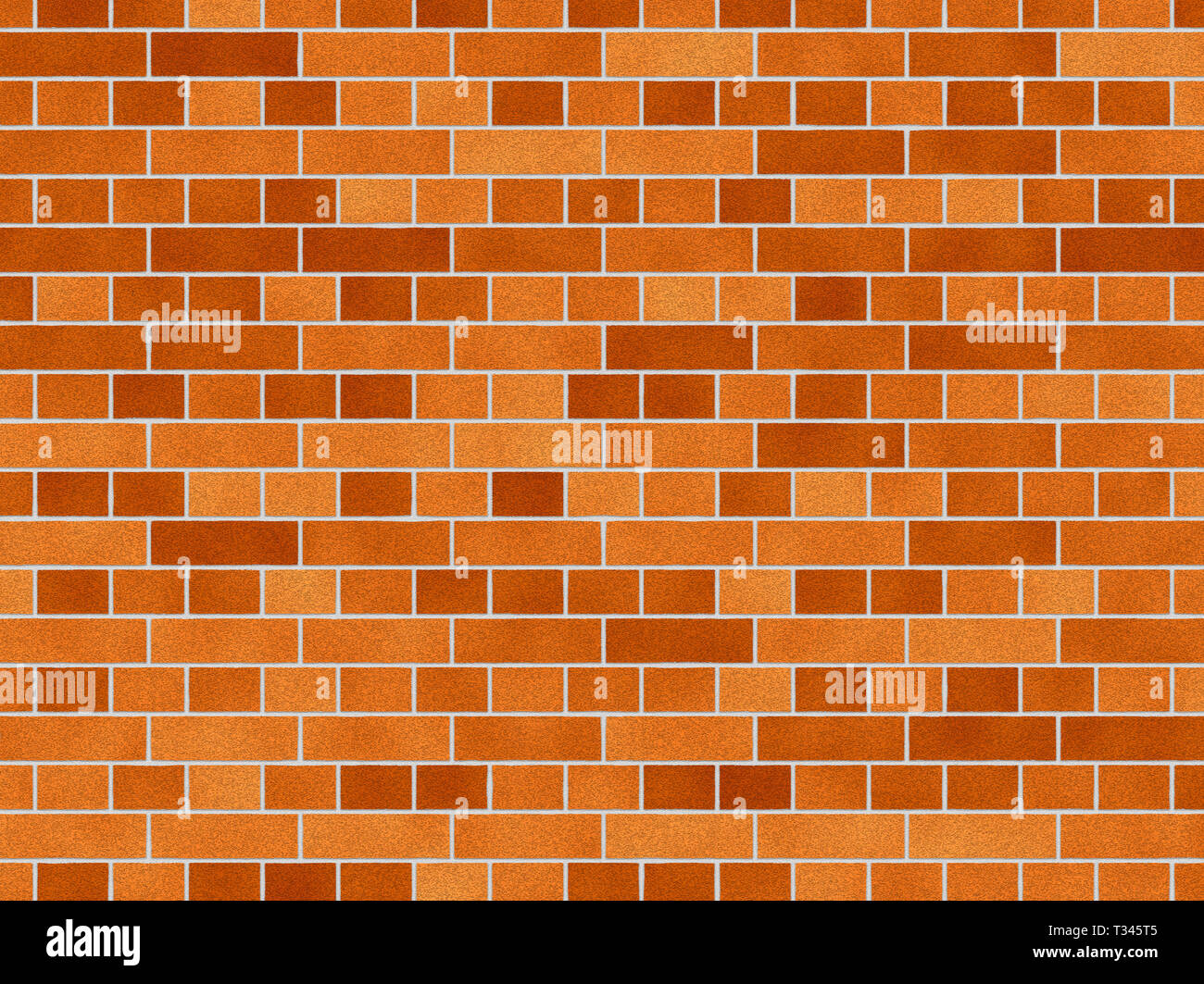 illustration of a red brick wall background Stock Photo - Alamy