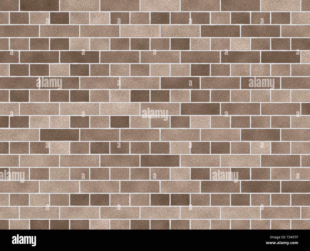 illustration of a beige brick wall background Stock Photo - Alamy