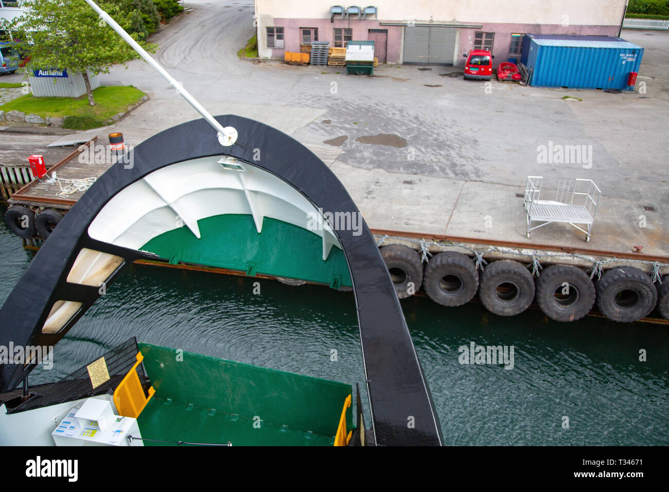 Open deck ferry hi-res stock photography and images - Alamy