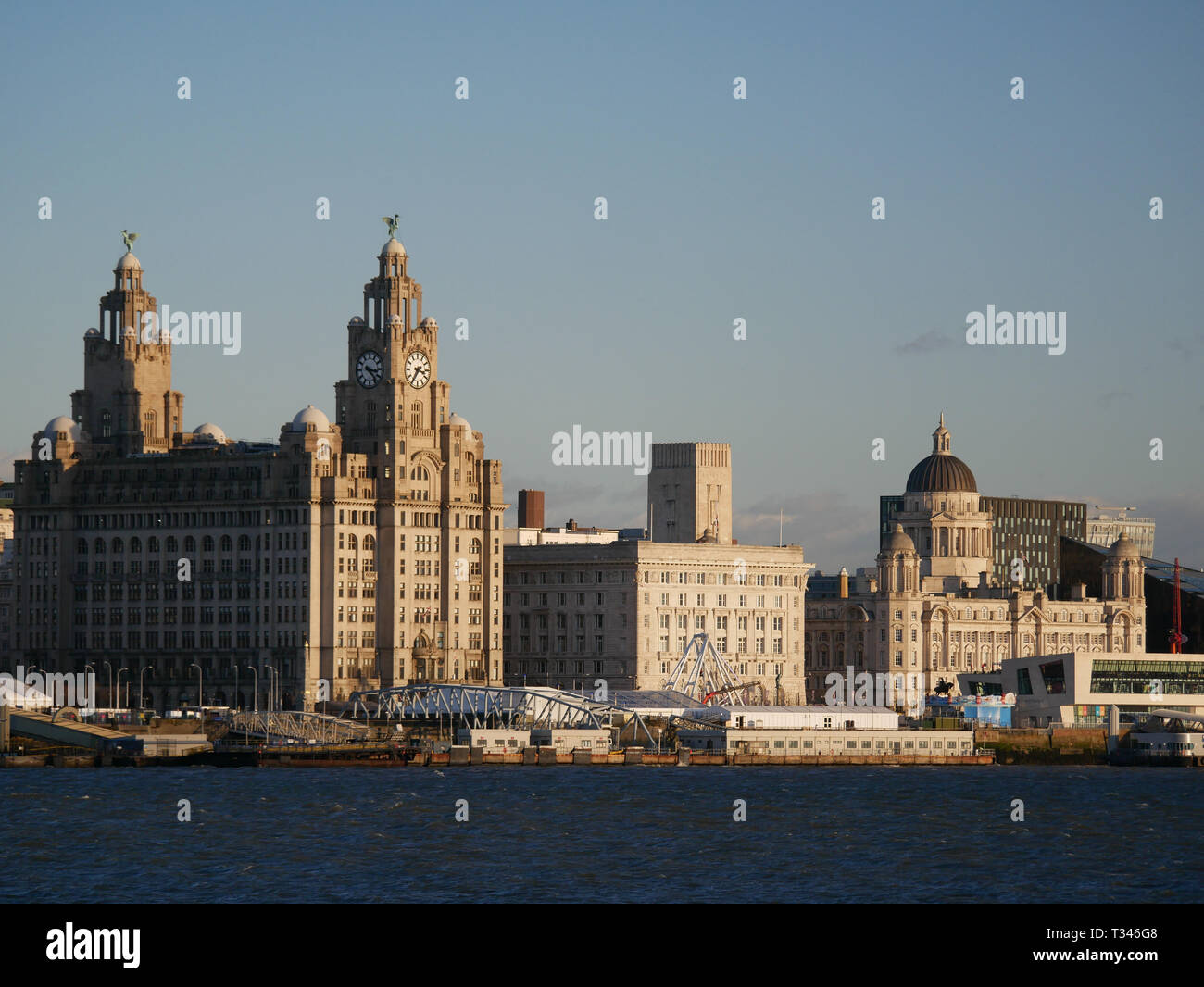 Liverpool's UNESCO listed waterfront showing the Three Graces - The ...