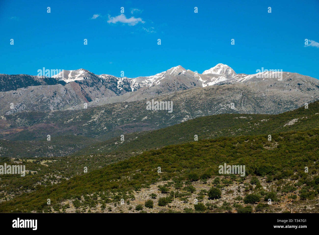 Taygetos mountain range hi-res stock photography and images - Alamy