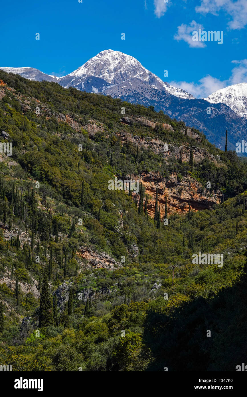 Taygetos mountain range hi-res stock photography and images - Alamy