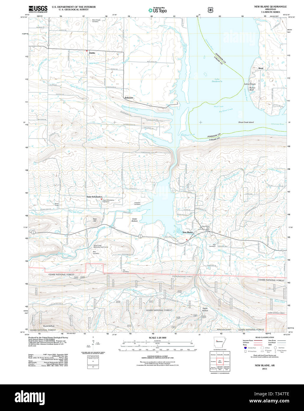 Map of blaine hi-res stock photography and images - Alamy