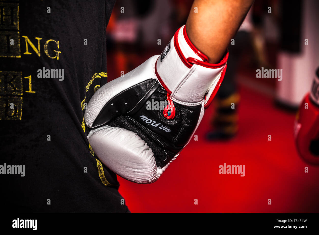 Kick boxing light contact hi-res stock photography and images - Alamy