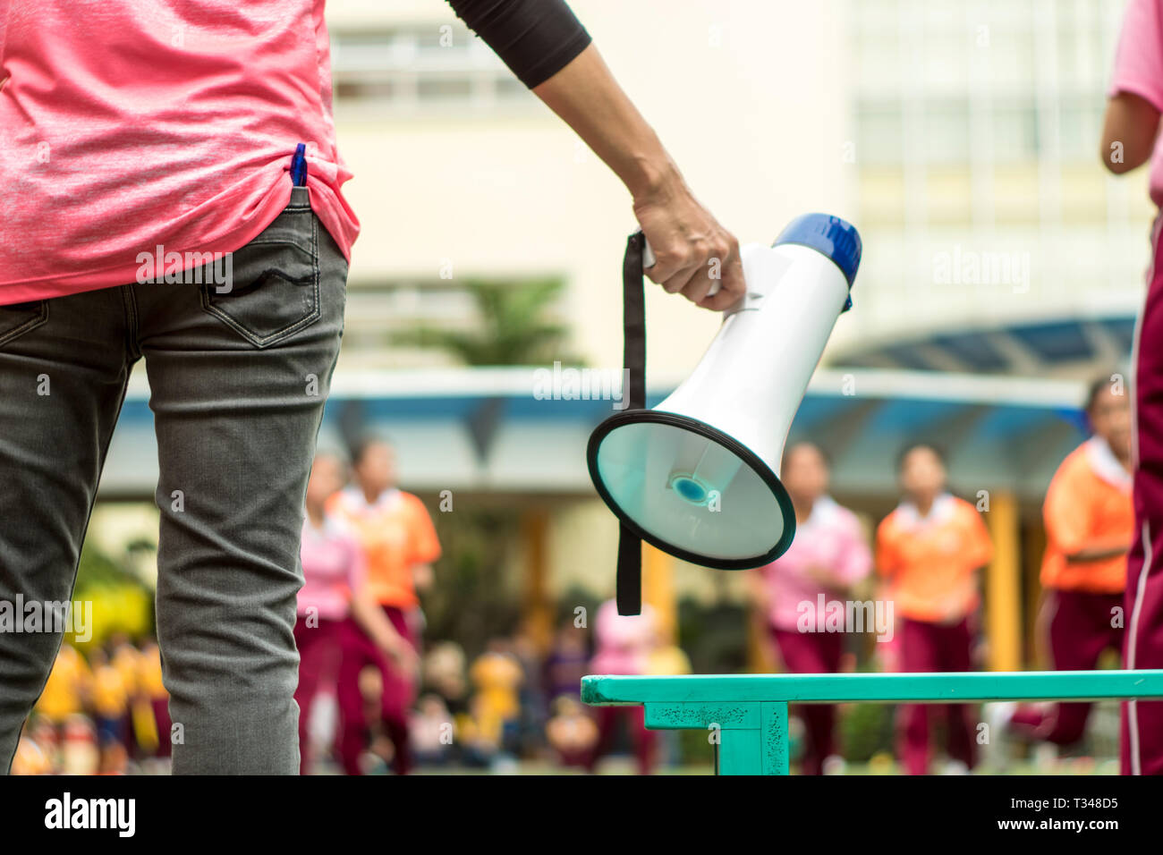 BANGKOK, THAILAND - January 15,2019 At the school's annual sporting ...